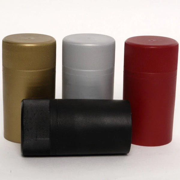 10 x Novatwist Plastic Wine Screw Cap for Glass or P.E.T. Wine and Spi
